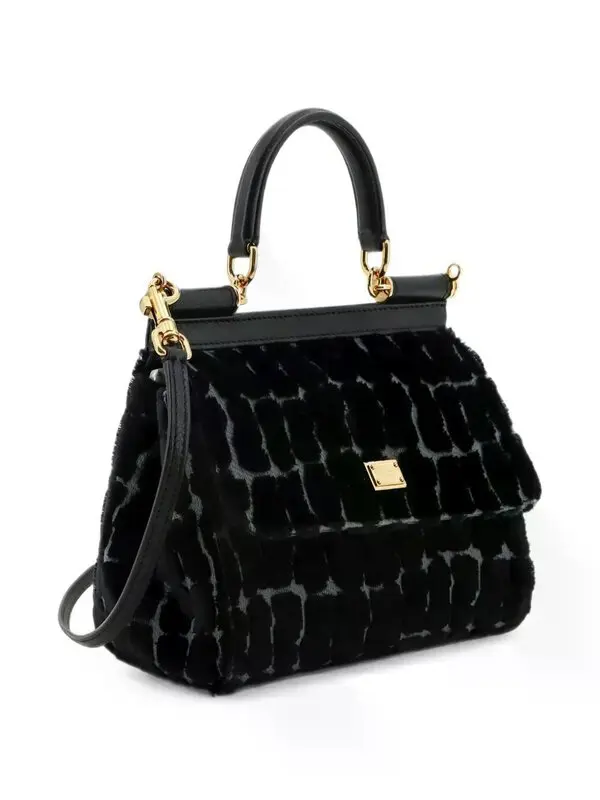 Dolce & Gabbana Sicily Leopard-pattern Shoulder Bag