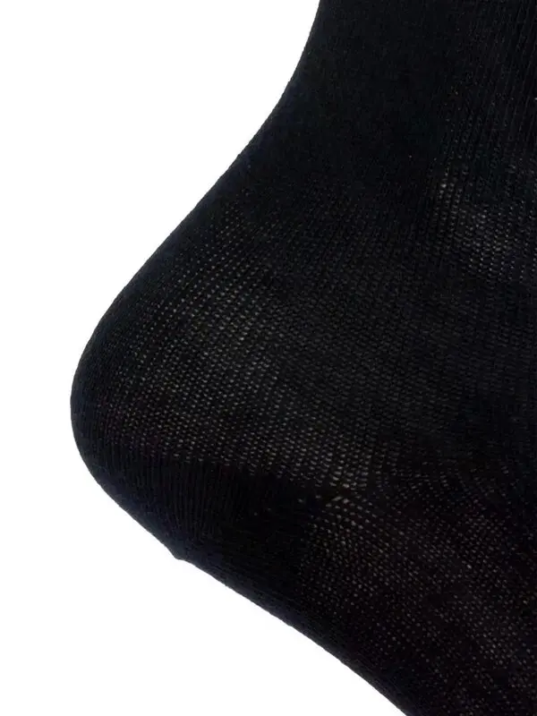 Emporio Armani Logo Embroidered Crew Socks Set Of Three