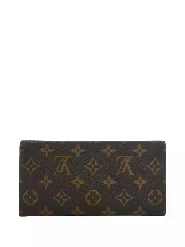 LOUIS VUITTON 2015 Monogram Josephine Wallet Long Wallets