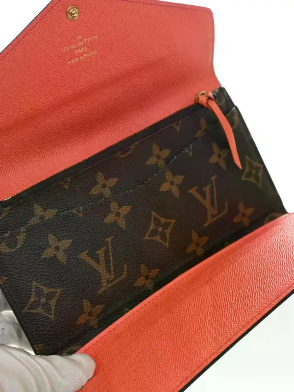 LOUIS VUITTON 2015 Monogram Josephine Wallet Long Wallets
