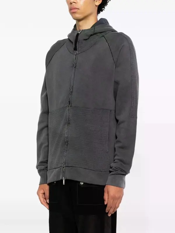 THOM KROM Panelled Hooded Jacket