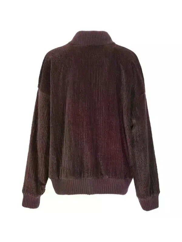 KRISTINA TI Corduroy-effect Button-up Jacket