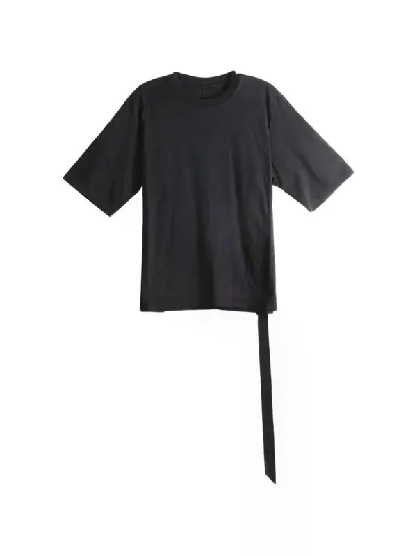 Rick Owens Strap-detail Panelled T-shirt - Black