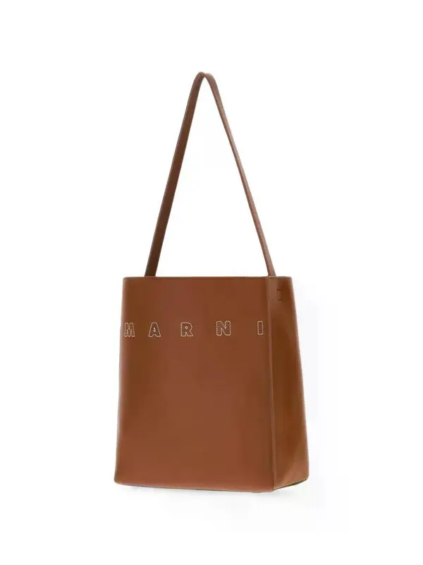 Marni Embroidered-logo Tote Bag
