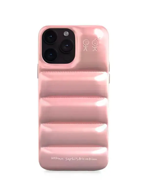 URBAN SOPHISTICATION The Puffer® Iphone 16 Pro Case - Pink