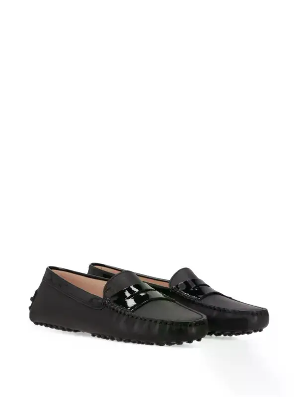 TOD'S Gommino-sole Leather Loafers