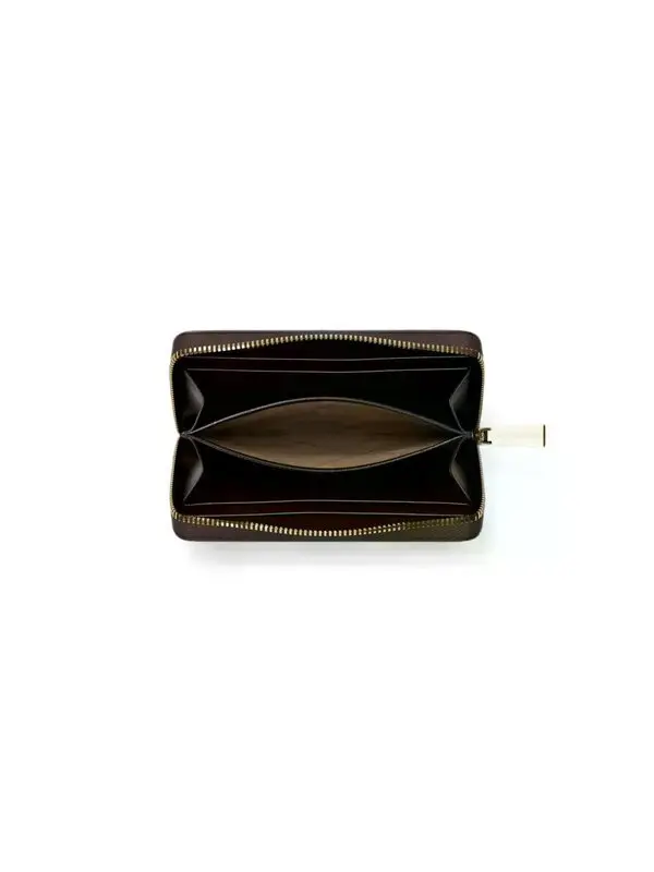 Michael Kors Small Logo And Leather Wallet