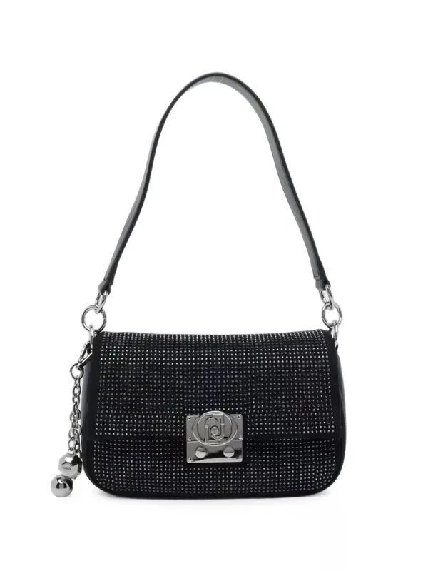 Liu Jo Rhinestone-embellished Shoulder Bag - Black
