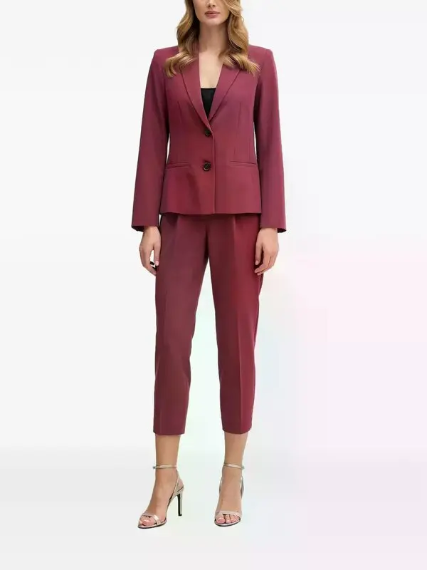 Sisley Pleated Cropped Trousers