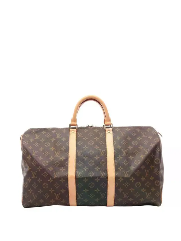 LOUIS VUITTON 2002 Monogram Keepall 50 Travel Bag