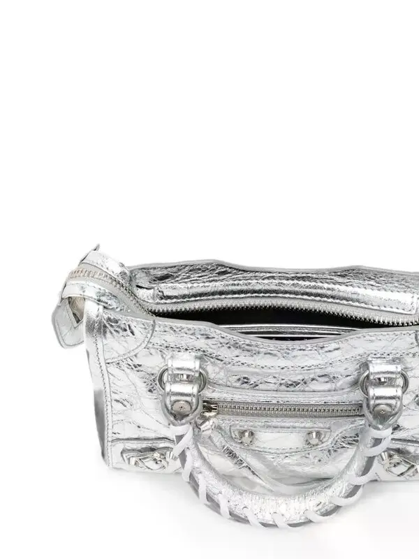 Balenciaga Nano Le City Metallic Tote Bag