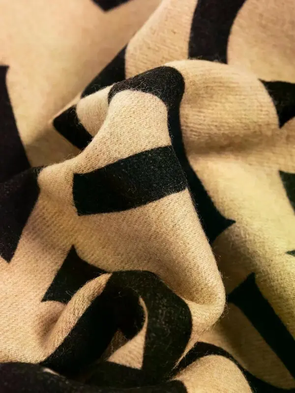 FERRAGAMO Double Scarf With Lettering