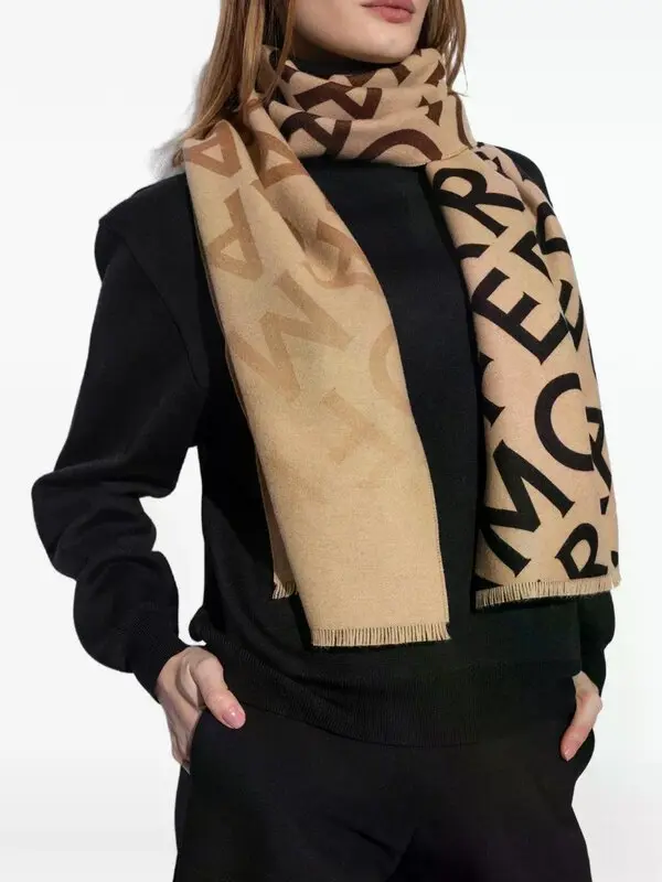 FERRAGAMO Double Scarf With Lettering
