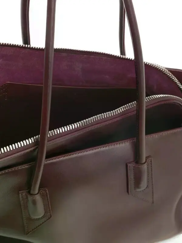 Attico Medium La Passeggiata Leather Shoulder Bag