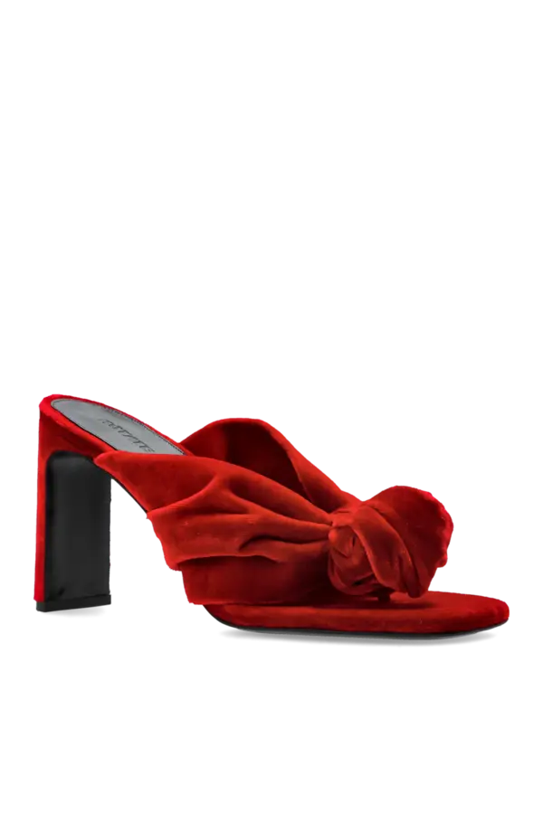ROTATE BY BIRGER CHRISTENSEN Velvet Heeled Mules