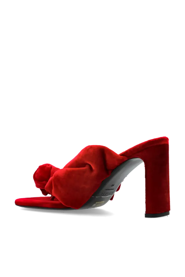 ROTATE BY BIRGER CHRISTENSEN Velvet Heeled Mules