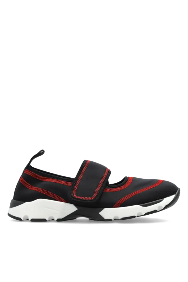 Marni Sports Shoes With Logo - Black