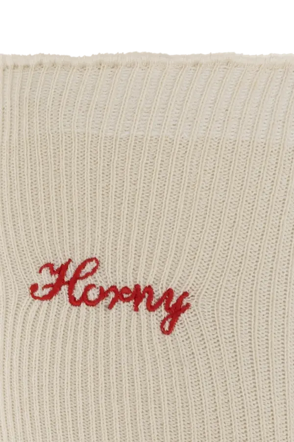 CARNE BOLLENTE Cotton Socks With Embroidered Logo