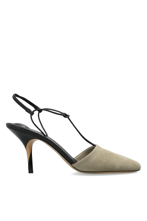 Jacquemus Leather Heeled Shoes ‘pina - Grey