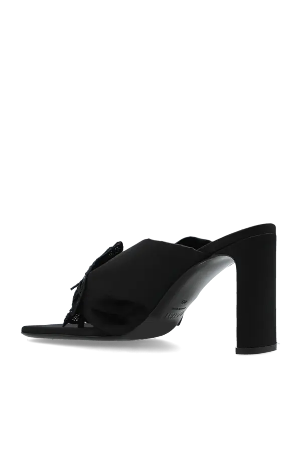 ROTATE BY BIRGER CHRISTENSEN Embellished Floral Mules