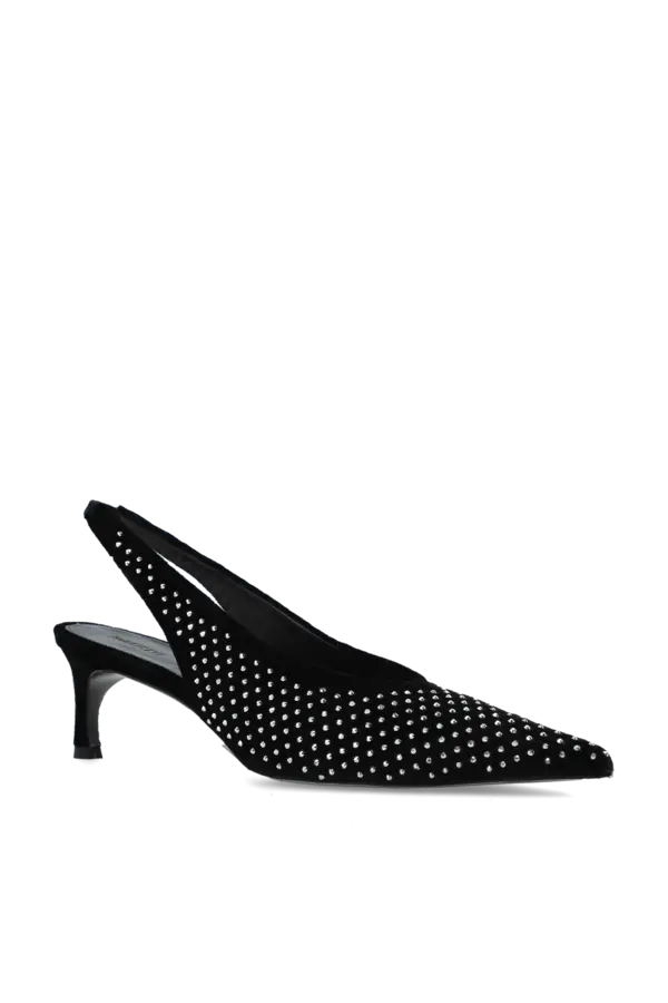 ROTATE BY BIRGER CHRISTENSEN Velvet Heeled Shoes