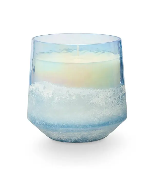 ILLUME Beautifully Done Baltic Glass Candle, Citrus Crush, 13 Oz