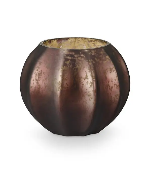 ILLUME Midnight Pumpkin Mercury Pumpkin Candle, 8.6 Oz - Black