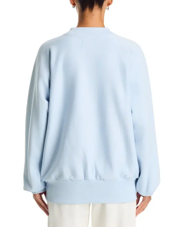 LATE CHECKOUT Ritz Carlton Logo Graphic Cotton Sweatshirt