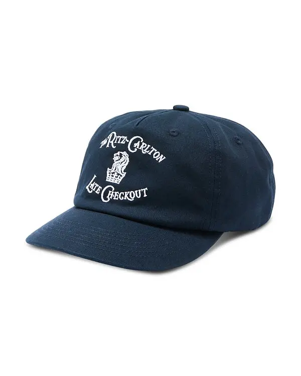 LATE CHECKOUT Ritz Carlton Cotton Logo Cap - Navy
