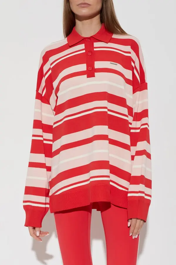 P.E Nation Strata" Long Sleeve Polo