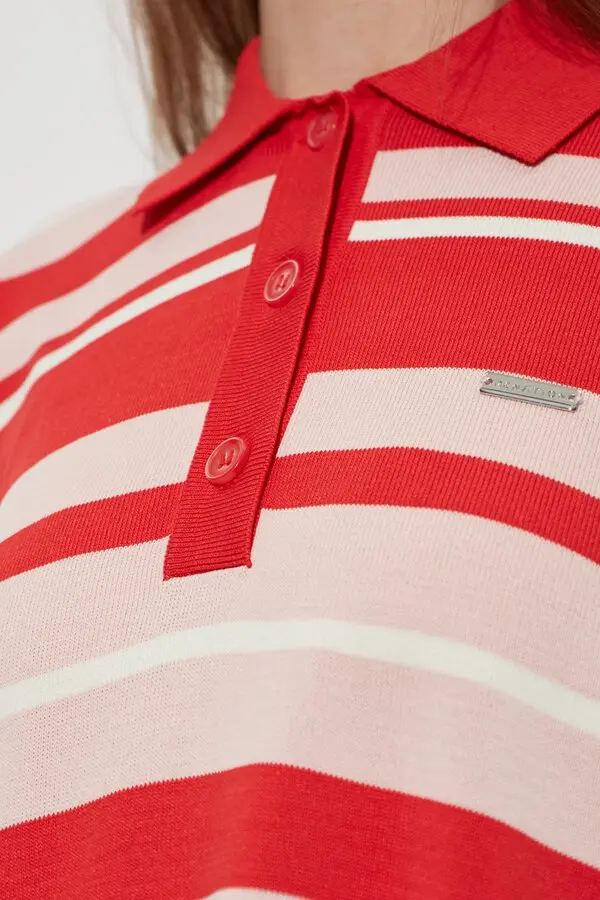 P.E Nation Strata" Long Sleeve Polo