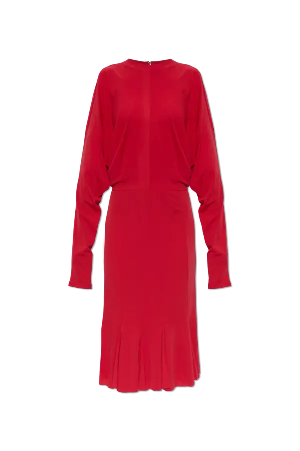 Jacquemus Losange’ Long-sleeve Dress - Red