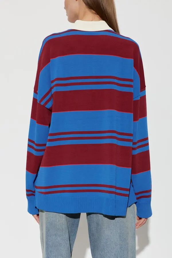 P.E Nation Strata" Long Sleeve Polo