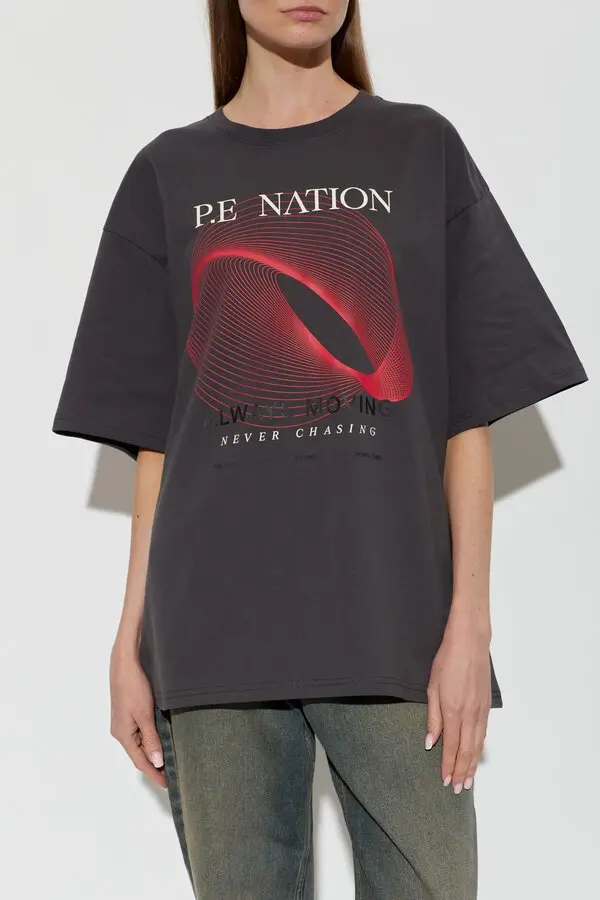 P.E Nation Snap" T-shirt