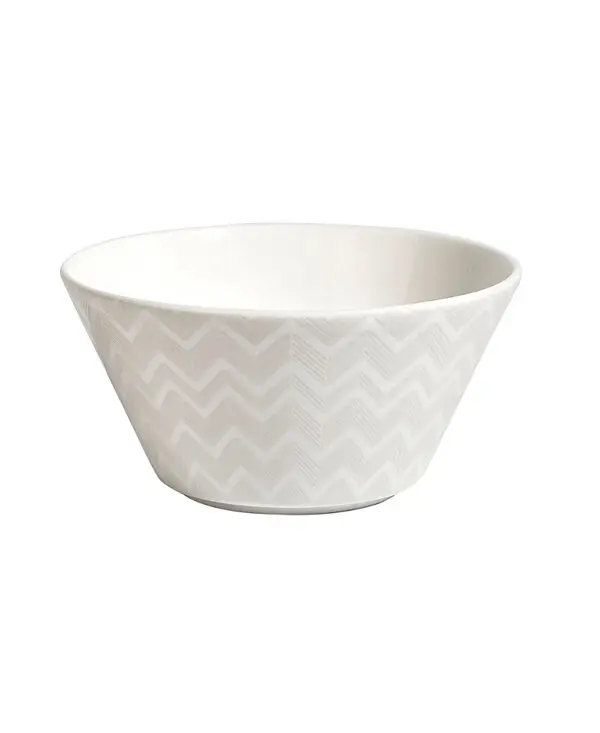 Missoni Zig Zag Fruit Bowls, Set Of 6 - White