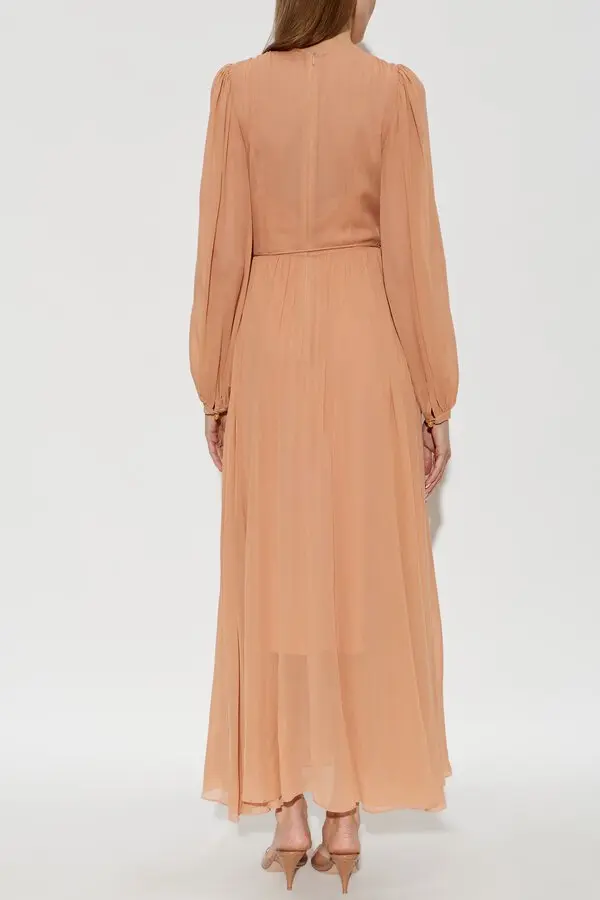 Zimmermann Dress With Lace Insert At The Neckline
