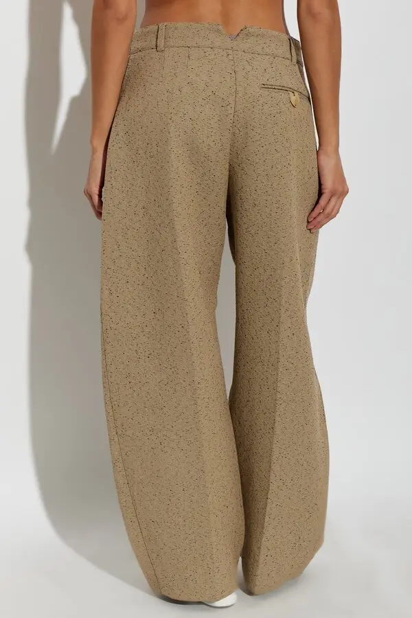 Jacquemus Cotton Pants ‘ovalo