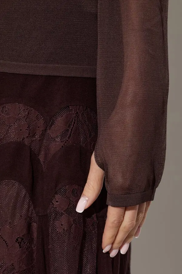 Zimmermann Transparent Turtleneck