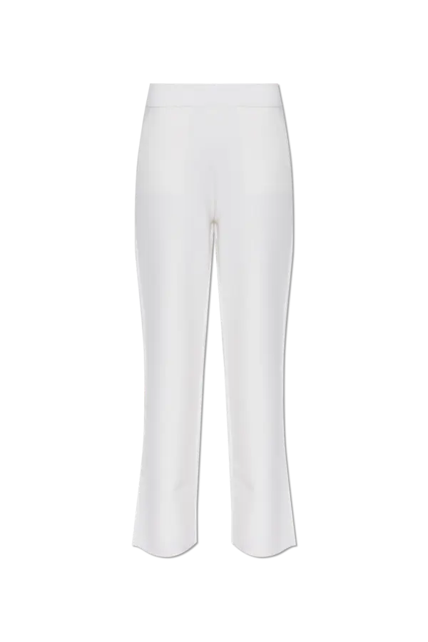 Max Mara Baldo” Wool Trousers - Cream