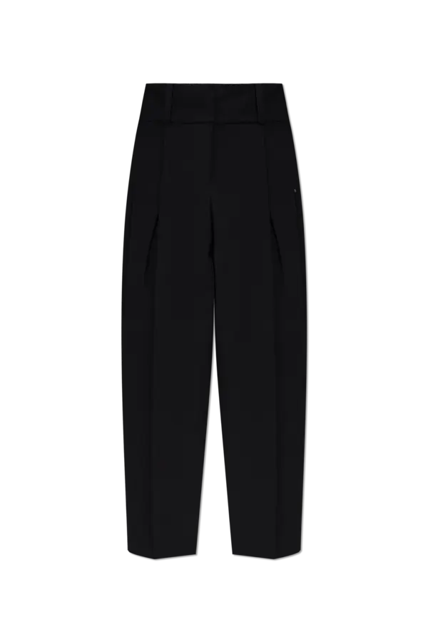 Sportmax Wool Trousers 'girino - Black