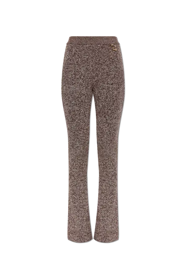 Sportmax Velo' Wool Blend Trousers - Brown