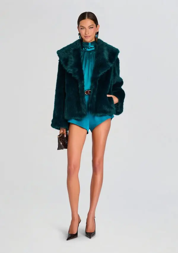 Retrofete Olsen Faux Fur Jacket