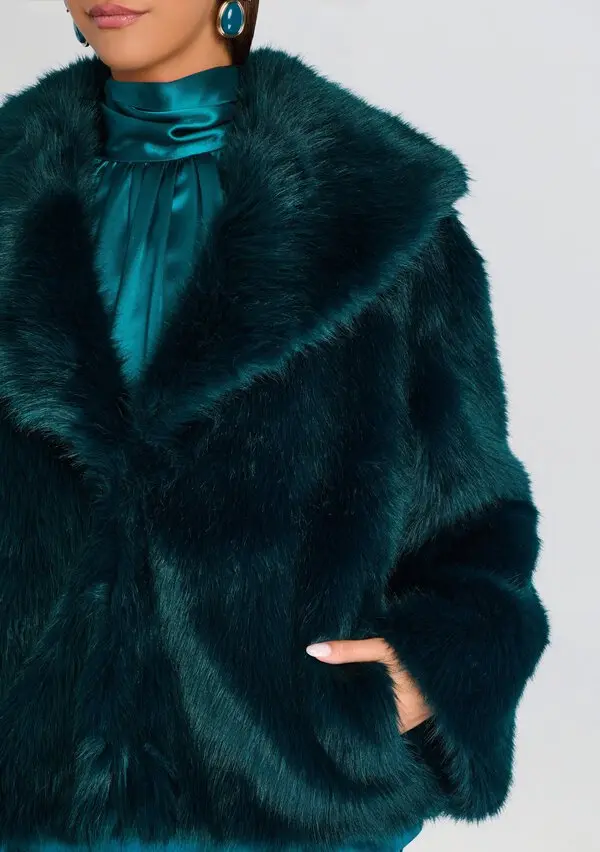 Retrofete Olsen Faux Fur Jacket