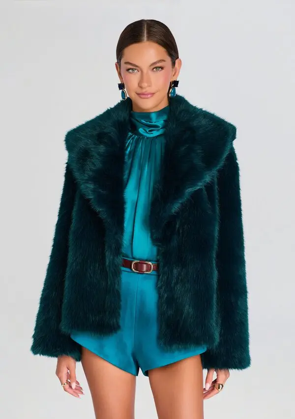 Retrofete Olsen Faux Fur Jacket