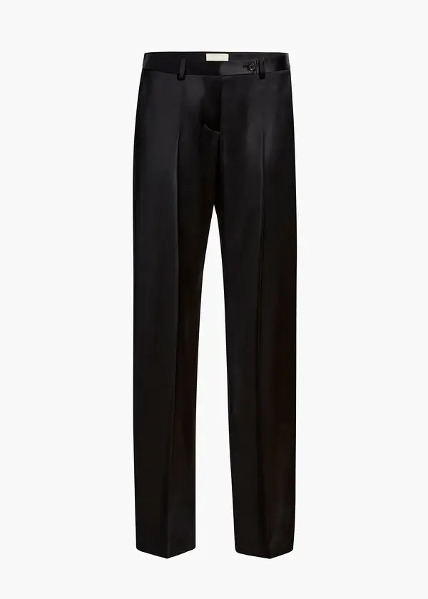 Khaite Hunter Pant In Satin