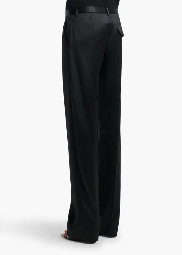 Khaite Hunter Pant In Satin