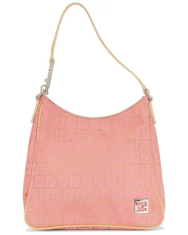 FWRD RENEW Fendi Zucchino Shoulder Bag