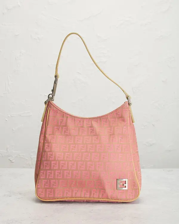 FWRD RENEW Fendi Zucchino Shoulder Bag