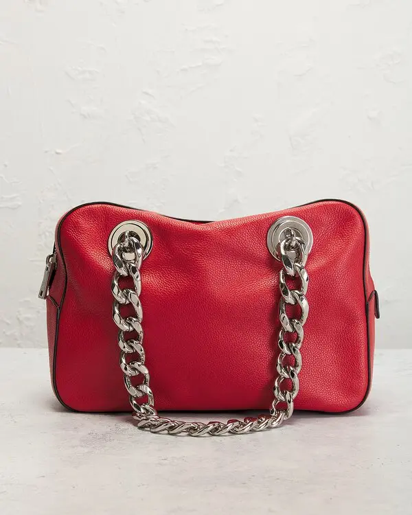 FWRD RENEW Prada Vitello Daino Shoulder Bag