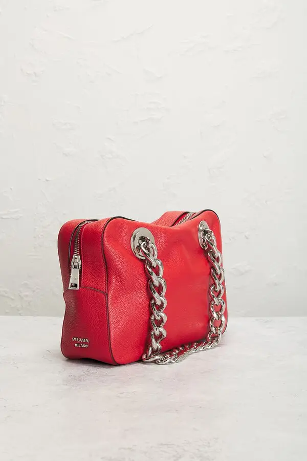 Prada Vitello Daino Shoulder Bag